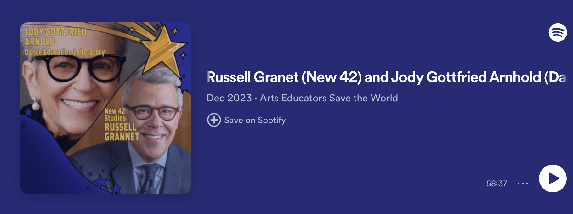 Jody Gottfried Arnhold Featured on Arts Educators Save the World Podcast