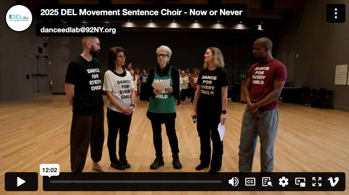 The Magic of the DEL Movement Sentence Choir